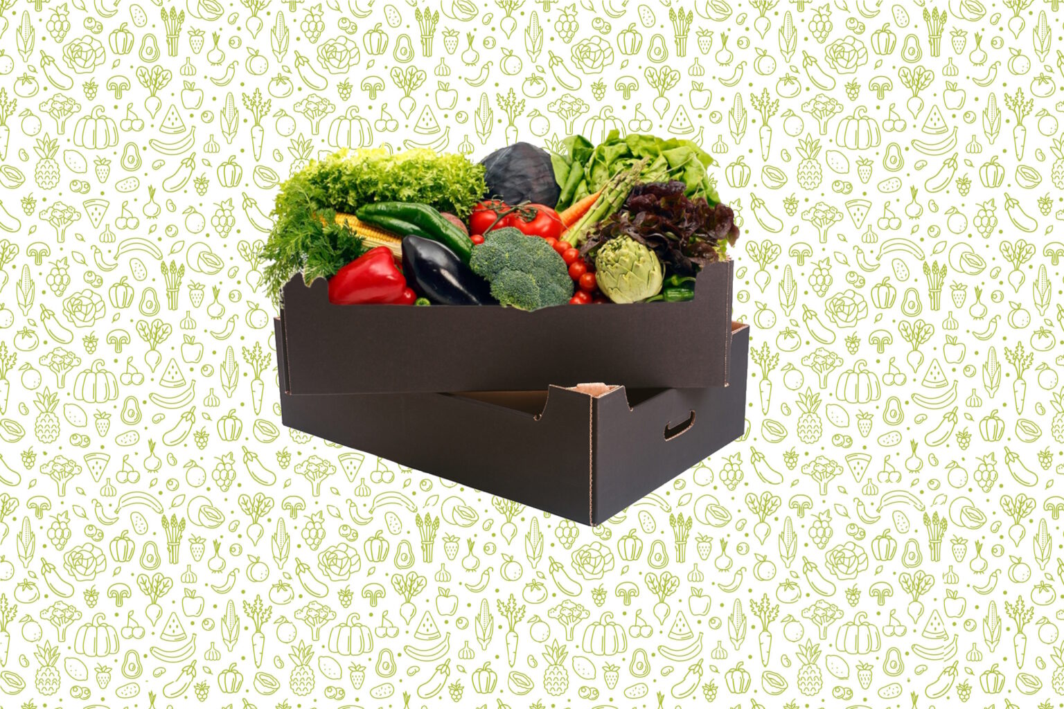 Cardboard Produce Trays | Cardboard Fruit Boxes | Produce Trays